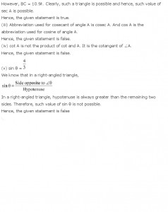 Introduction To Trigonometry, Class 10 Mathematics NCERT Solutions