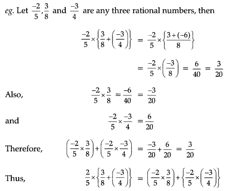 Notes Class 8 Maths Chapter 1 Rational Numbers