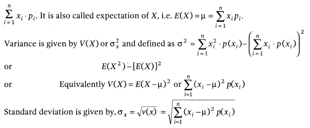 Notes Class 12 Maths Chapter 13 Probability